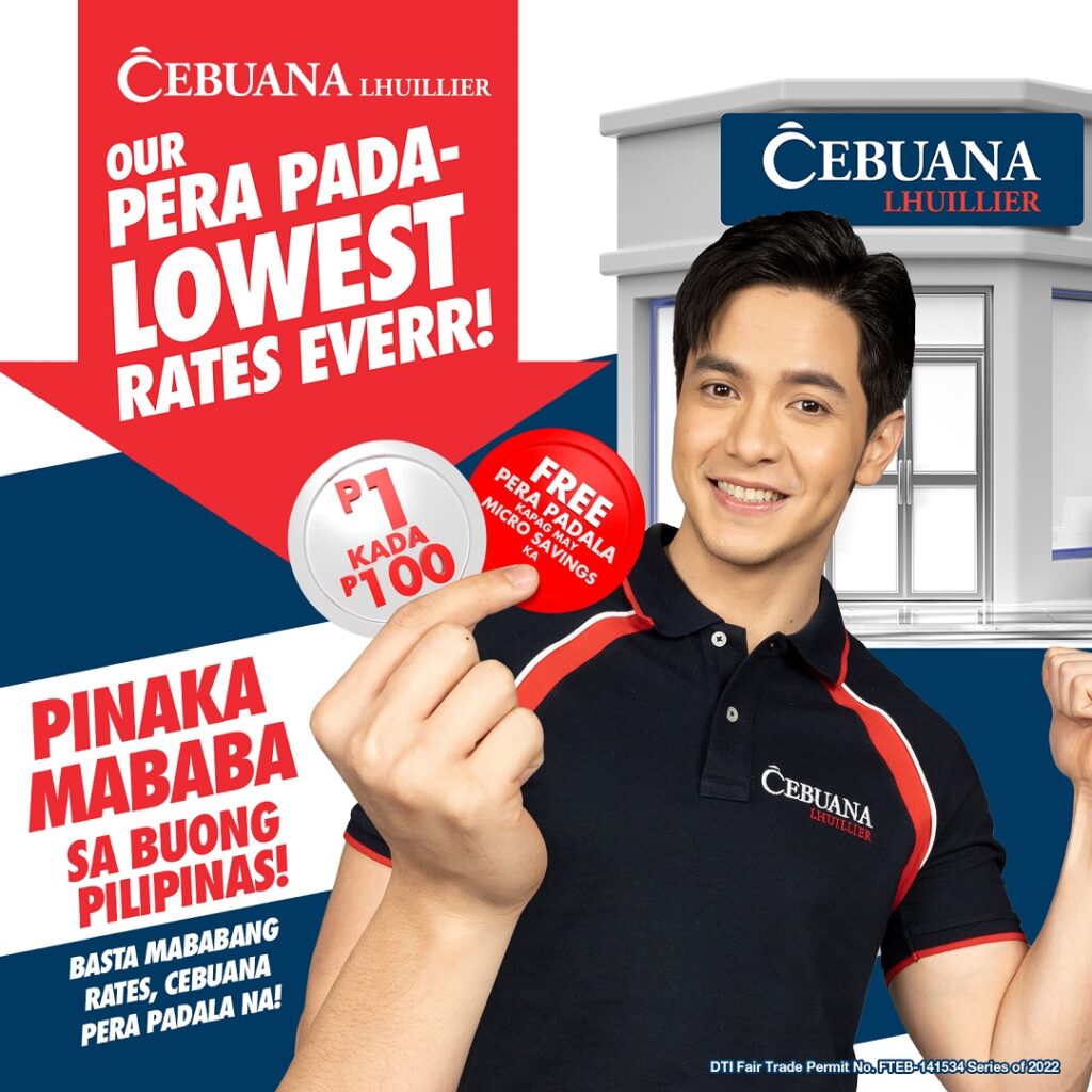 Cebuana Lhuillier offers respite to Filipinos with PERA PADALOWEST ...