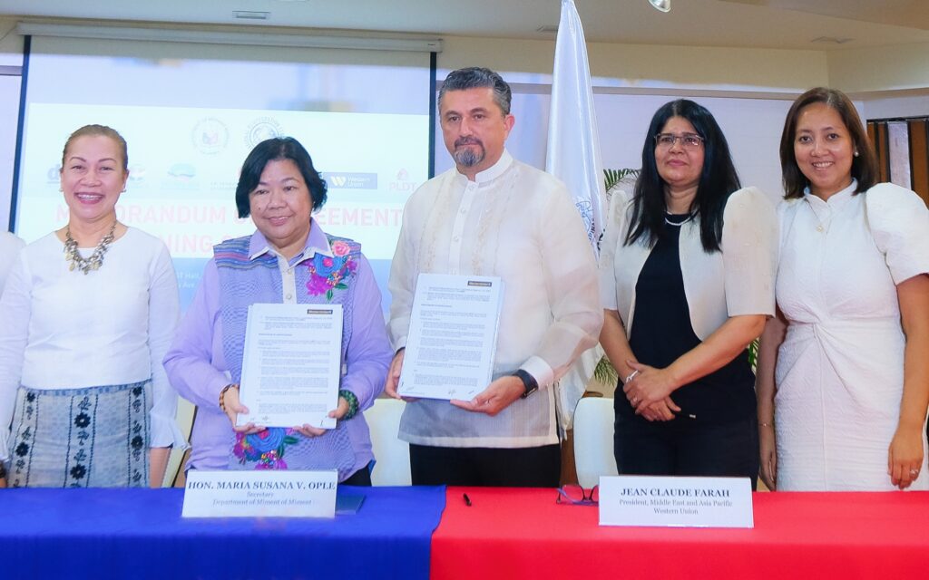 Western Union and Department of Migrant Workers Sign MoU in Support of ...