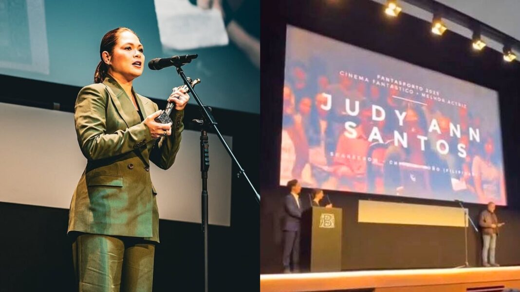 Judy Ann Santos Earns Prestigious Fantasporto Award, Becoming Fourth ...